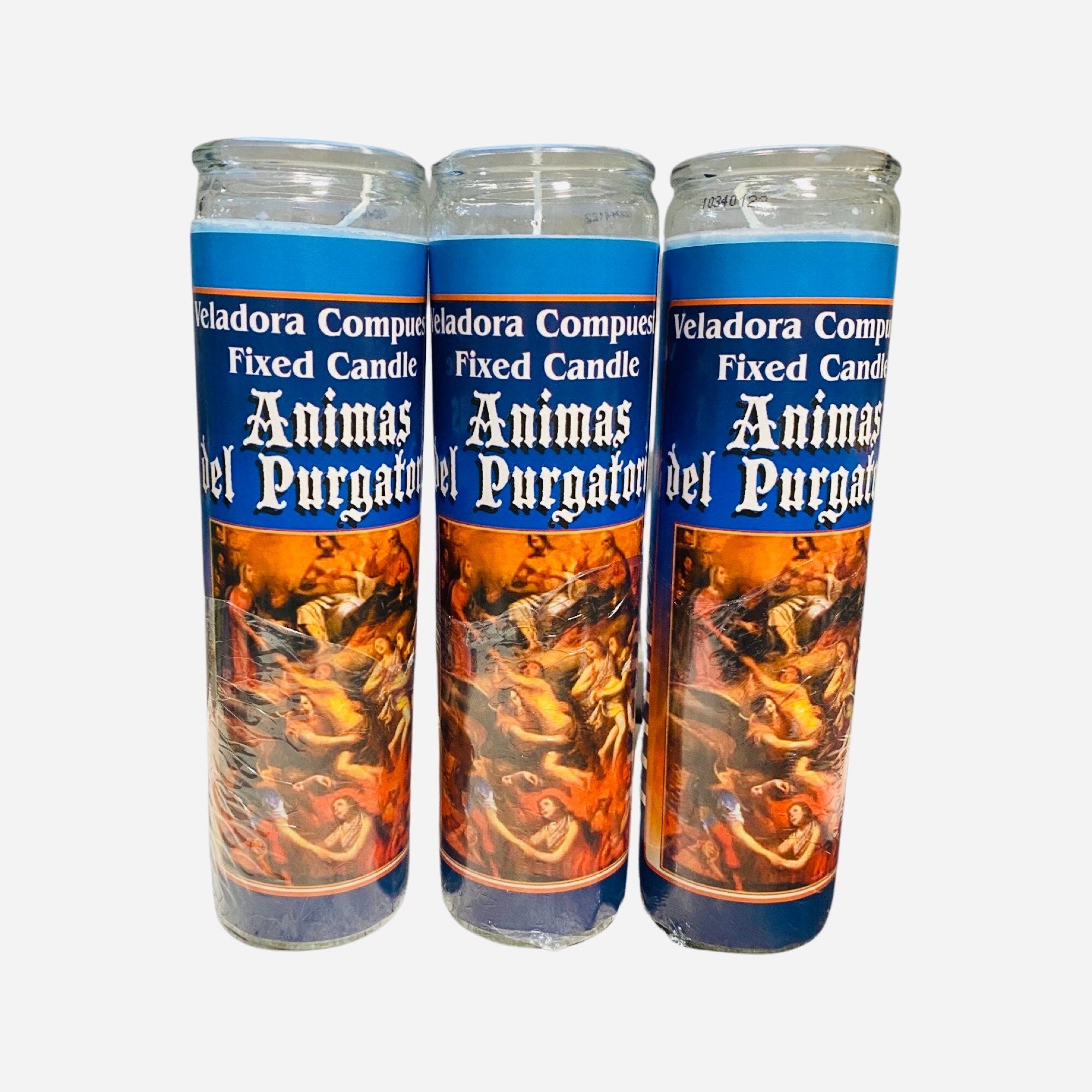 ANIMAS DEL PURGATORIO Veladora - Purgatory Souls Fixed Candle – Witches ...