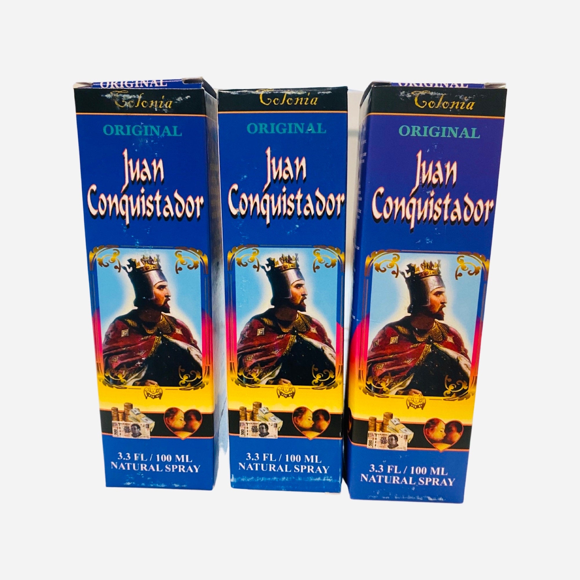 JUAN EL CONQUISTADOR Perfume Colonia -High John the Conqueror Spell Wi ...