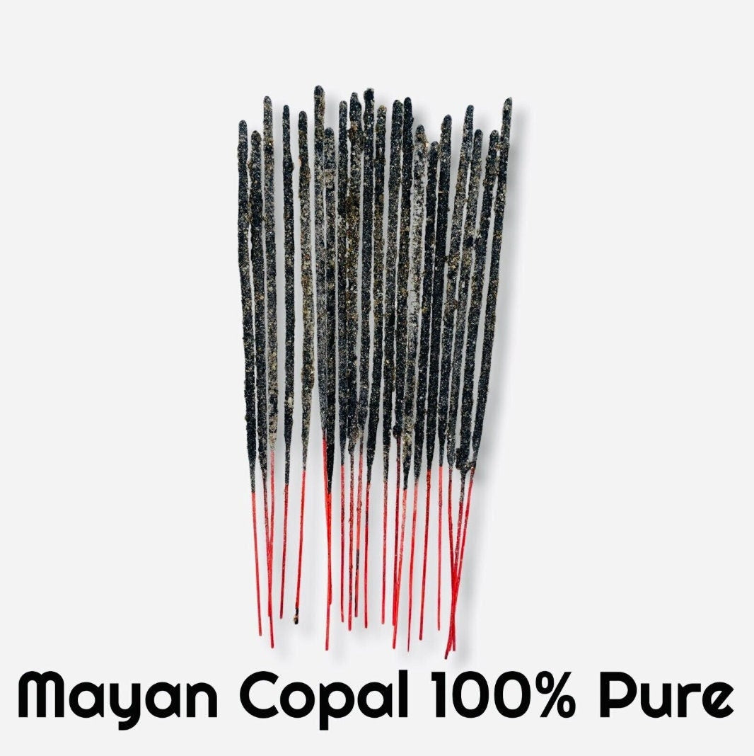 COPAL MAYA INCIENSO Artesanal - Mayan Copal Incense Sticks - 20 Sticks ...