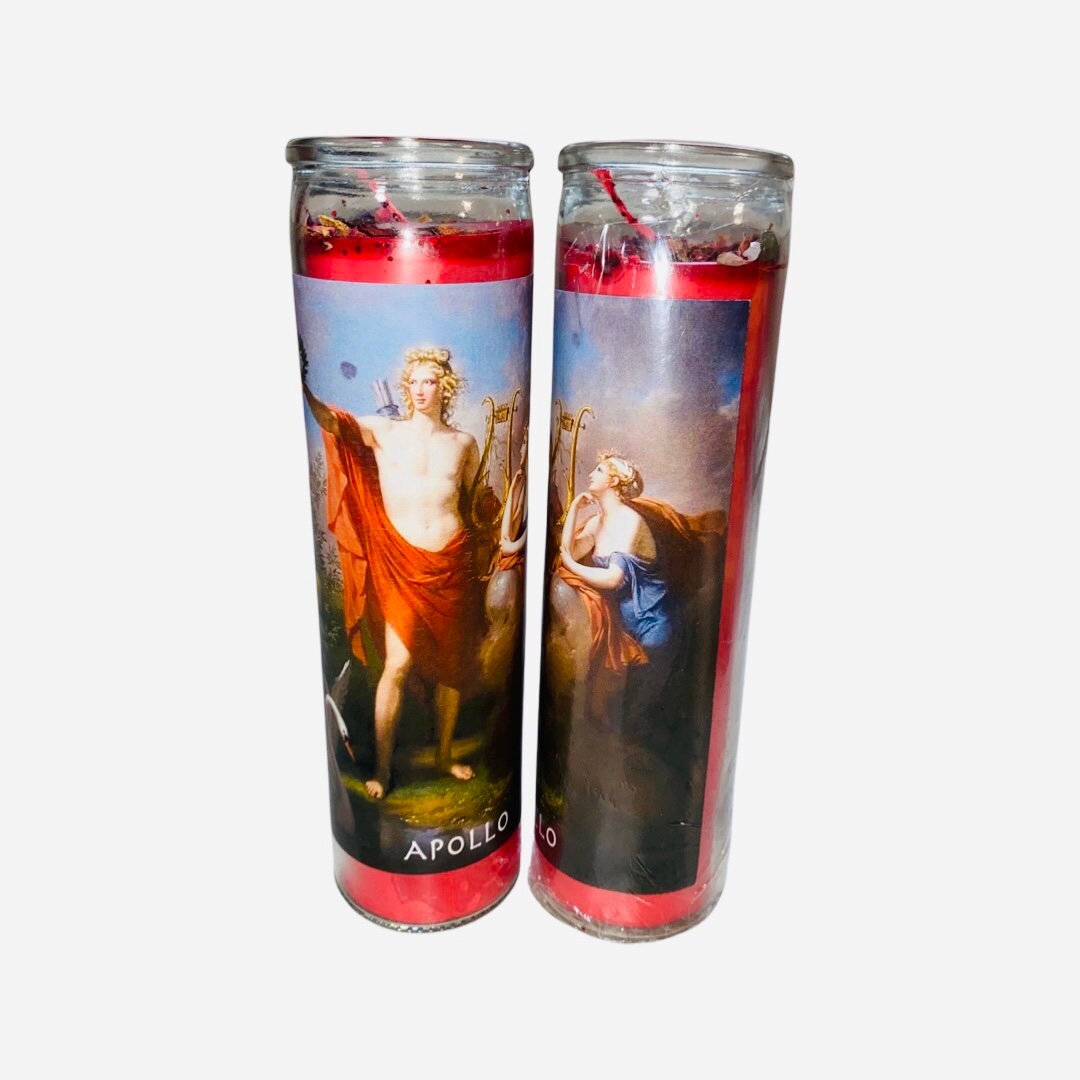 God Apollo Candle - Dios Apolo Veladora – Witches Valley