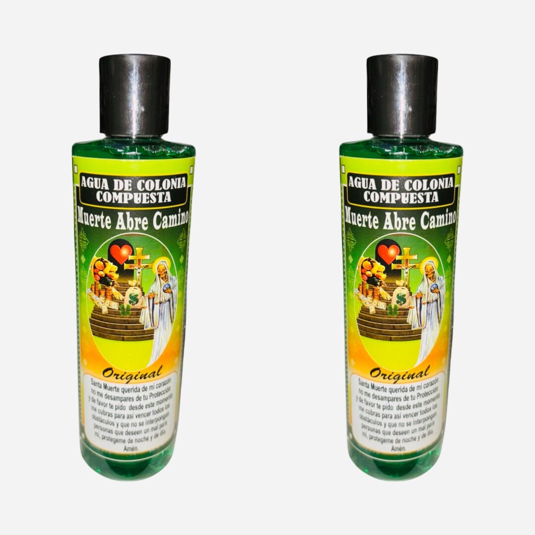 SANTA MUERTE Abre Caminos Agua de Colonia Compuesta Espiritual, Holy D ...