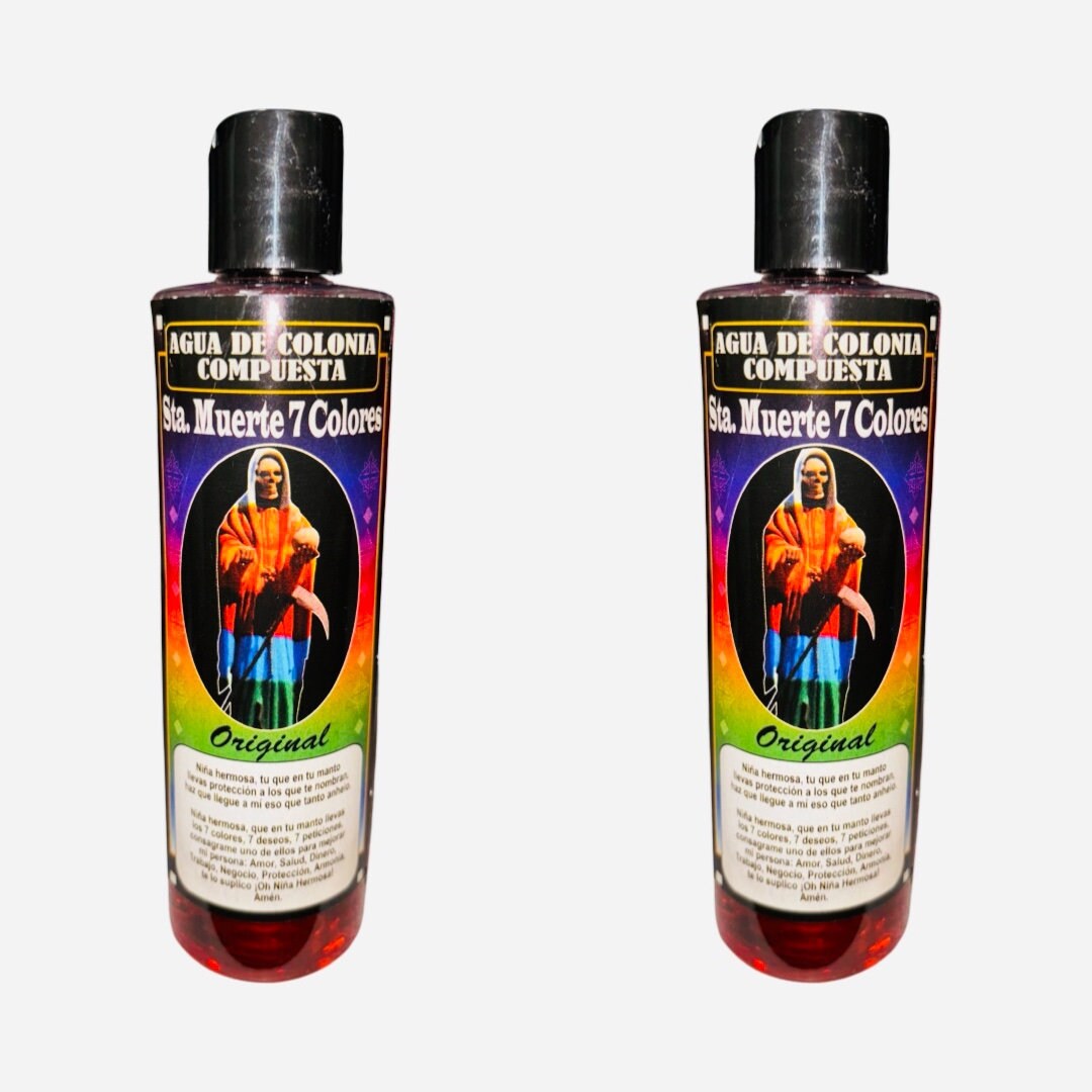 SANTA MUERTE 7 COLORES - Holy Death 7 Colors Agua de Colonia Compuesta ...