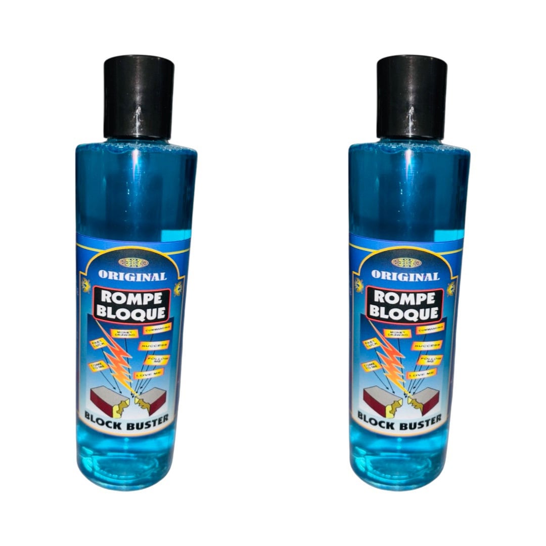 ROMPE BLOQUE Agua Espiritual Para Limpias Rompe Brujeria Abre Camino ...