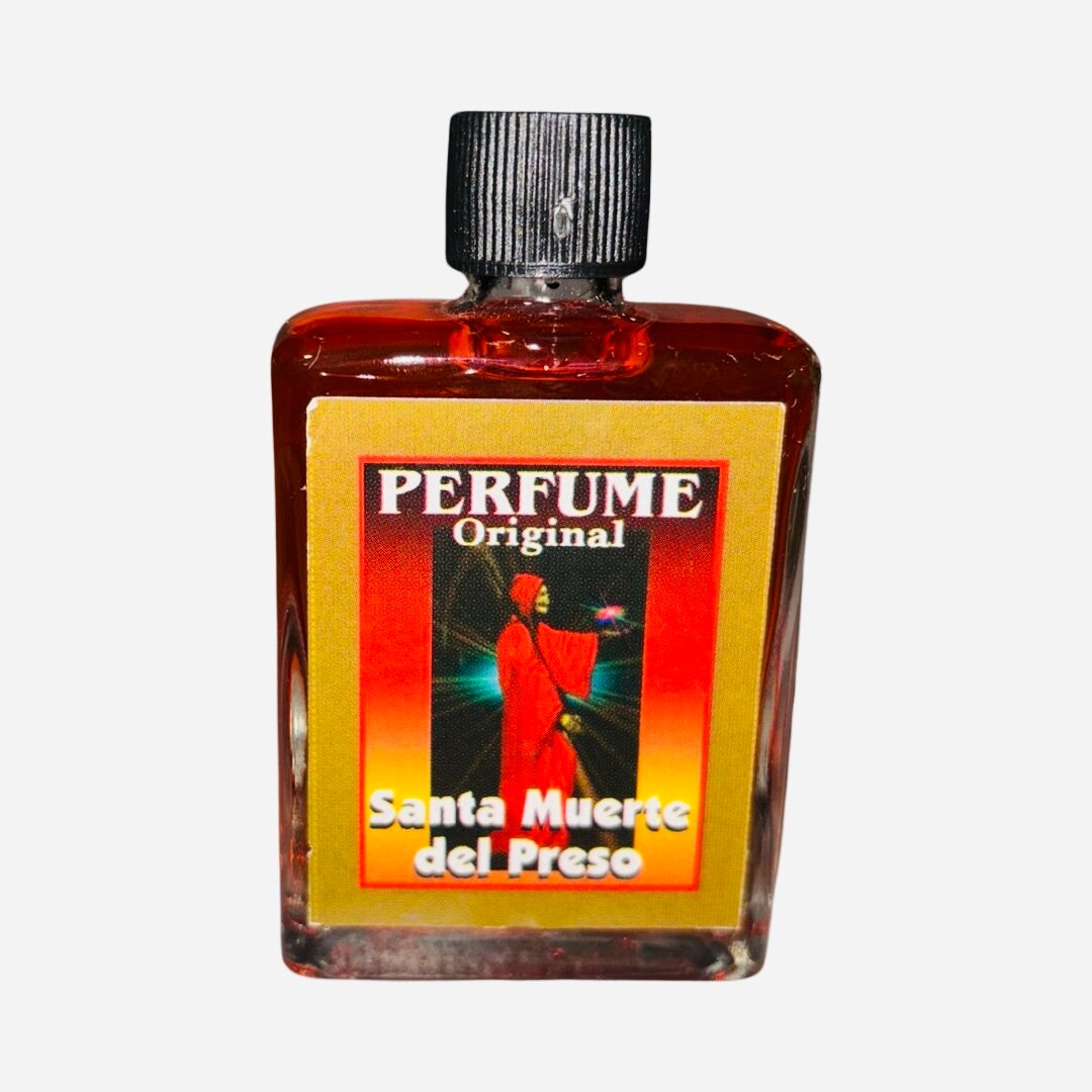 SANTA MUERTE Del Preso Perfume Esoterico Colonia - Holy Death Prisoner ...