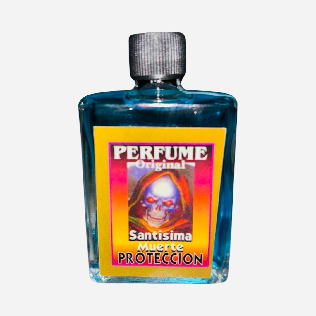 SANTISIMA MUERTE PROTECCION Perfume Esoterico - Holy Death Protection ...